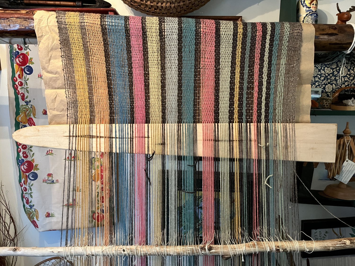 Weighted in the Past: Warp-weighted Loom Weaving – PLY Magazine